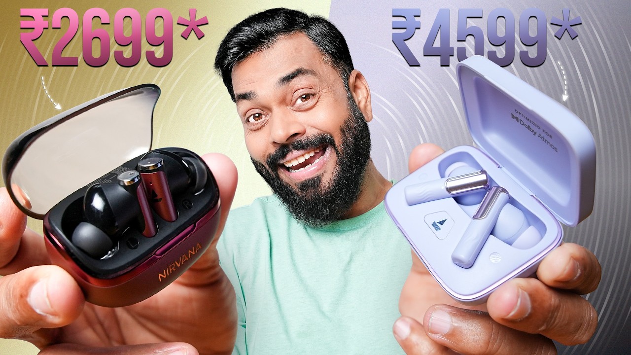 boAt Nirvana Zenith Pro & Ivy Pro Unboxing & First Look ⚡ 52dB ANC, 80Hr 🔋 & More - YouTube