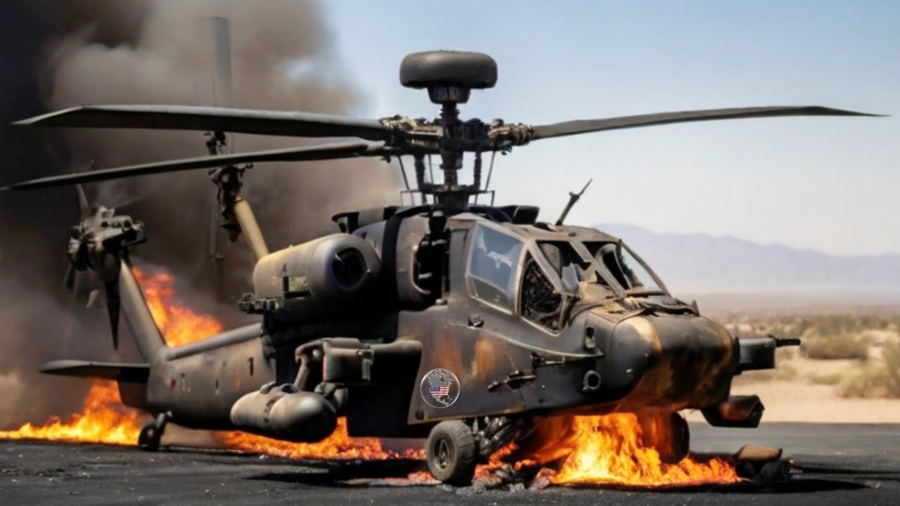 2 US AH-64 APACHE Helicopters Shot Down by Russian Su-34 Aircraft at ...