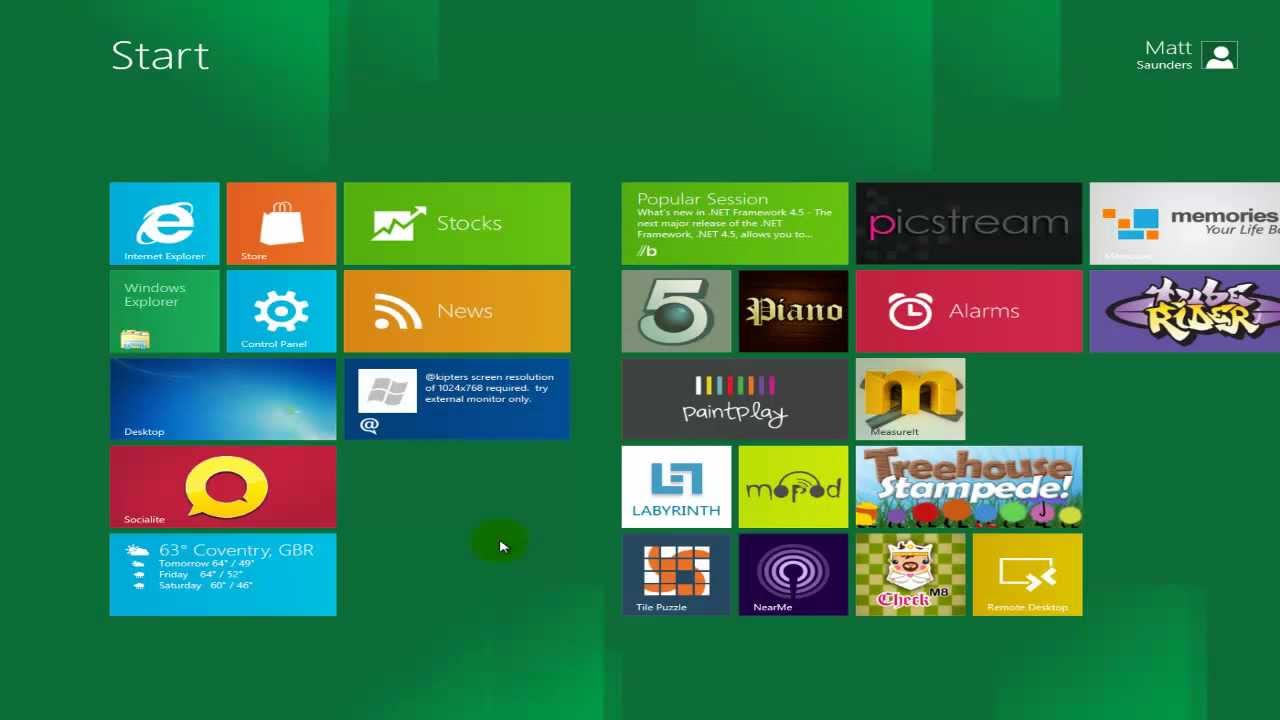 Windows 8 Developer Preview - Internet Explorer - YouTube