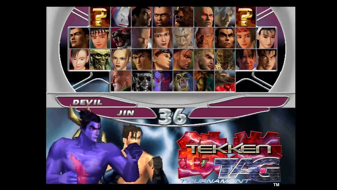Tekken tag mame pc gameplay | jin & devil | 1080p 60fps 4:3 #tekken ...