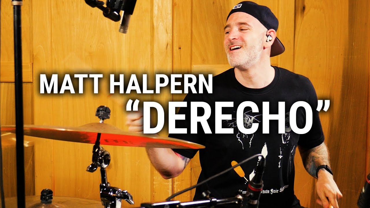 Meinl Cymbals - Matt Halpern - "Derecho" by Joey Izzo - YouTube