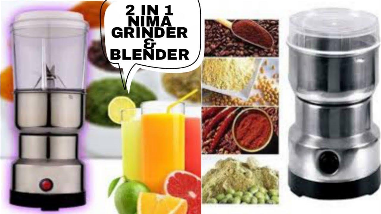 Nima 2 In 1 Electric Grinder & Blender - YouTube