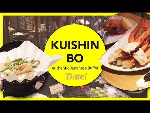 Authentic Japanese Buffet - Kuishin Bo - YouTube