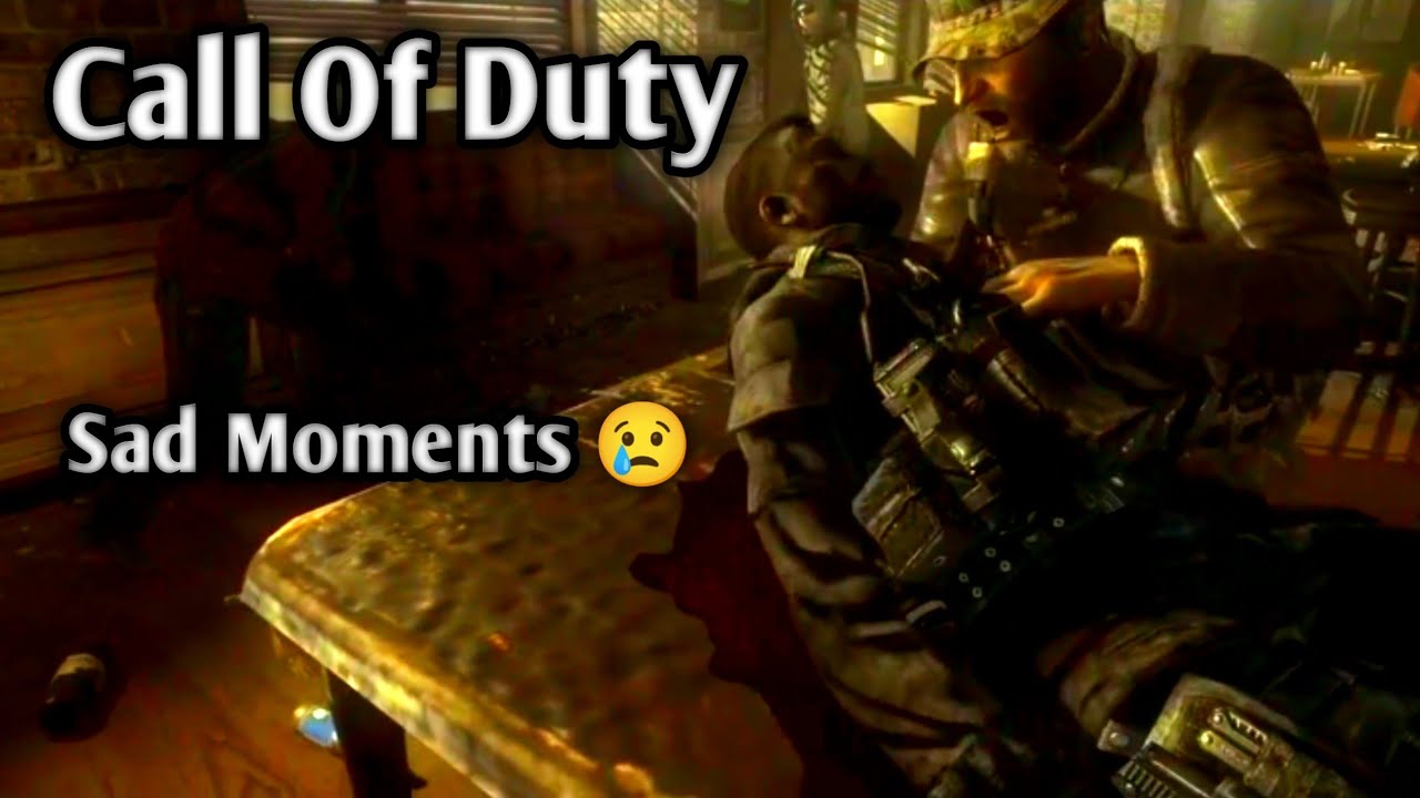 call of duty Sad Moments 😢 | PC Gameplay | Call Of Duty - YouTube
