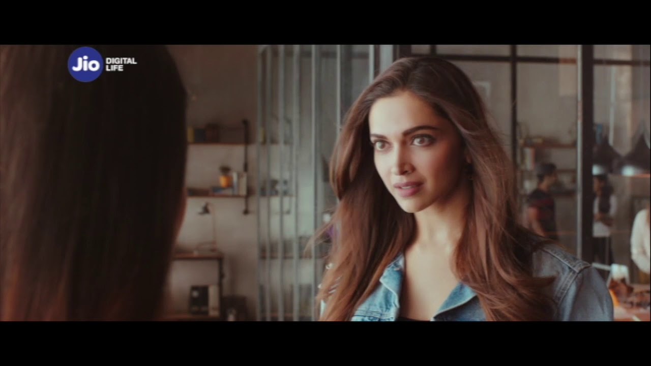 Deepika Padukone Jio Ad - Roam like Home Anywhere with Jio Postpaid ...