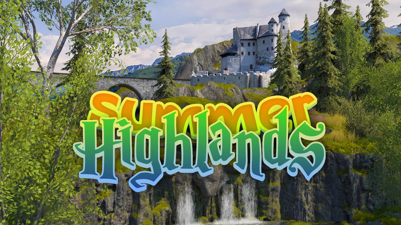 Summer Highlands 3D Screensaver 4K 60 FPS Trailer - YouTube