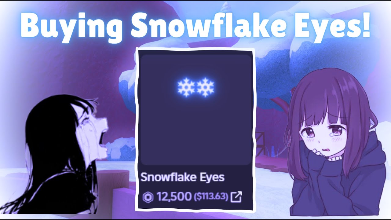Buying Snowflake Eyes! - YouTube