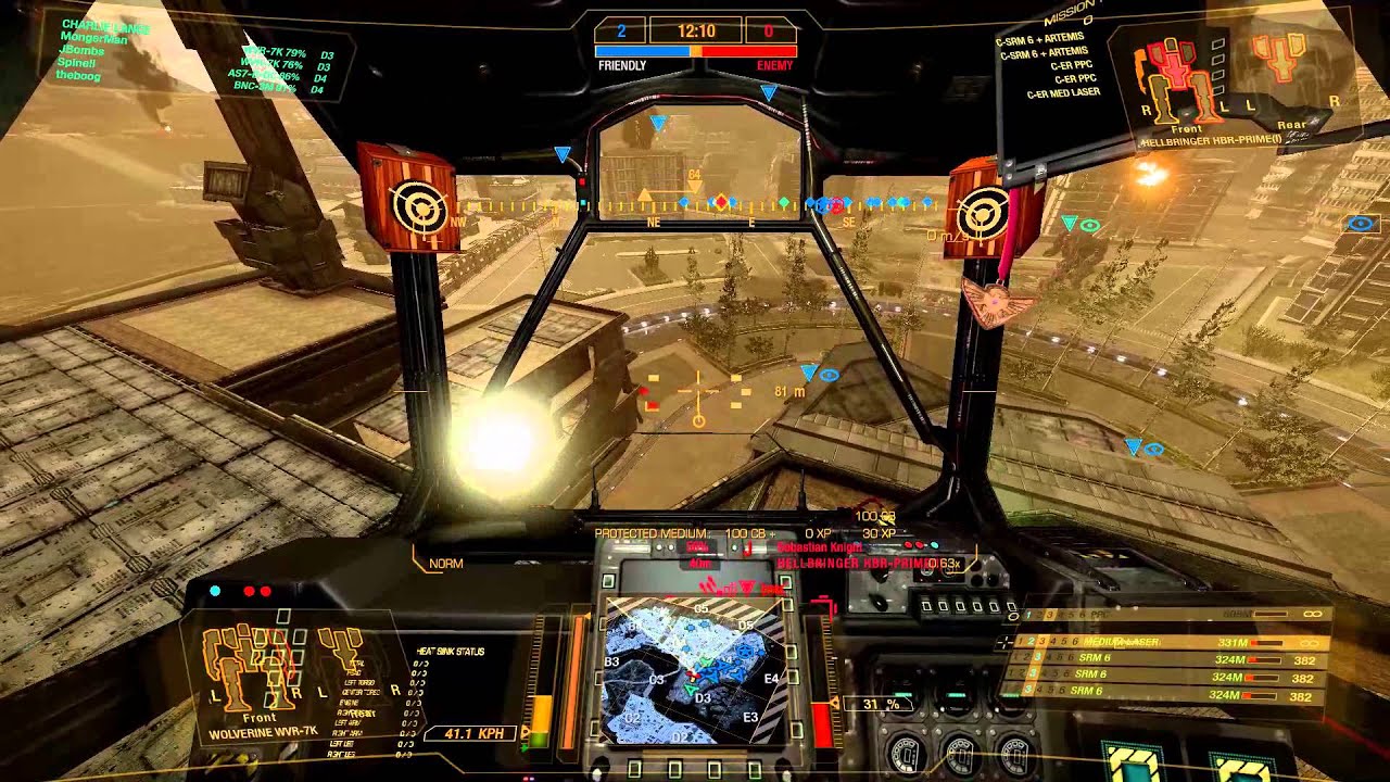 MechWarrior Online Wolverine WRV-7k River City - YouTube