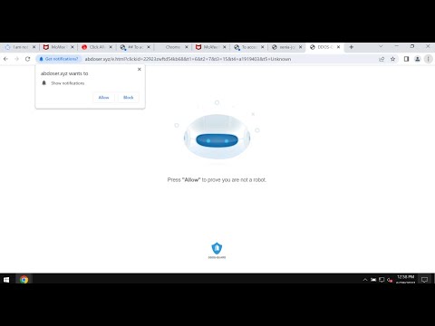 Abdoser.xyz fake Human Verification alert removal. - YouTube