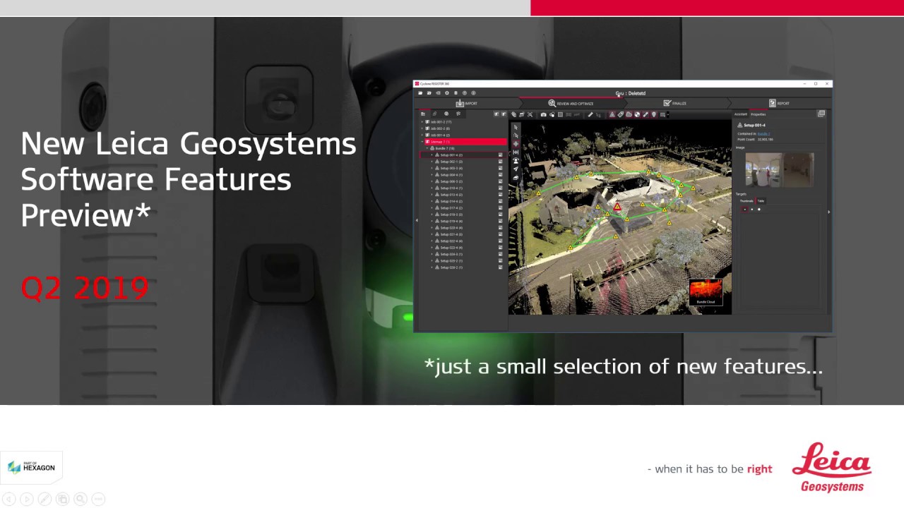 Leica Geosystems HDS Software Releases Review - Q2 2019 - YouTube