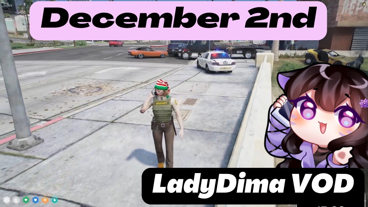 [December 2nd, 2024] LadyDima 🟣 RAIA KAINE 🟣 NOPIXEL WL 🟣 NEW EMOTES ...