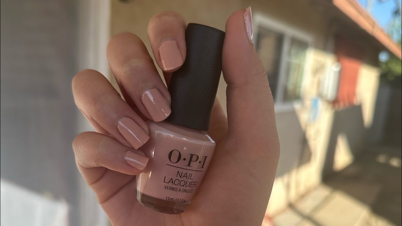 OPI: Machu Peach-u - YouTube