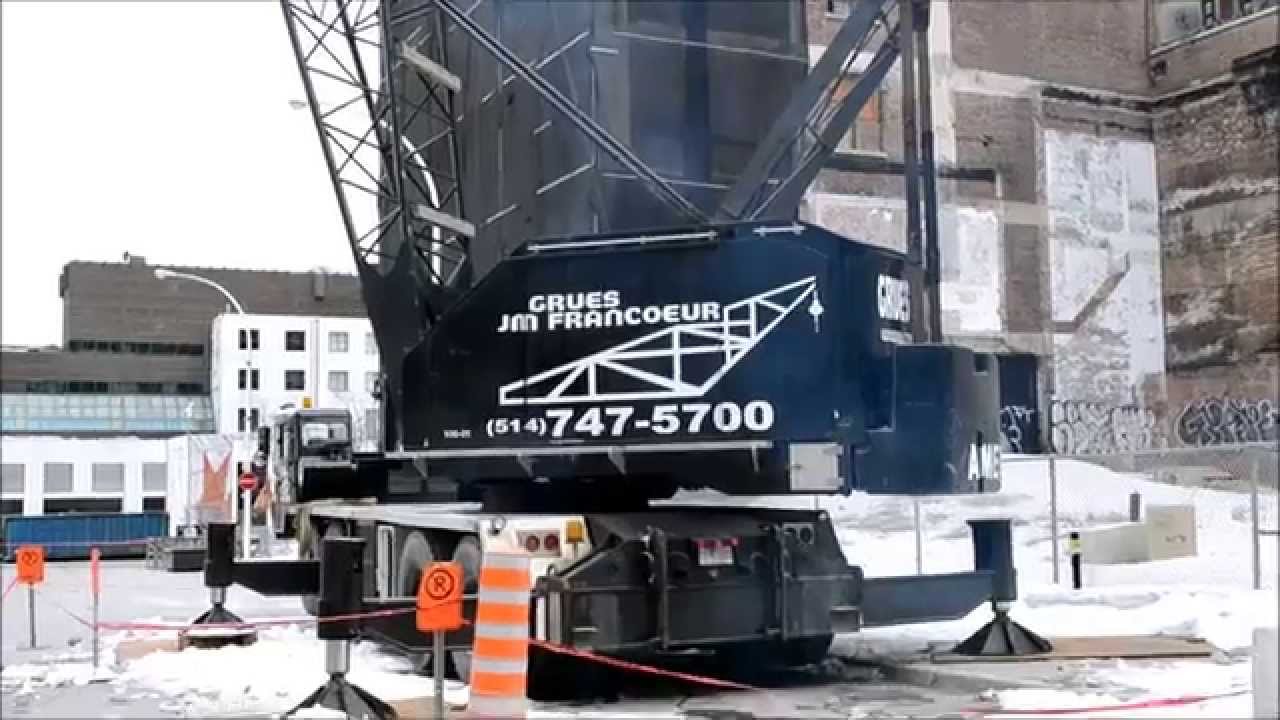 OLD AMERICAN CRANE WITH DETROIT DIESEL POWER - YouTube