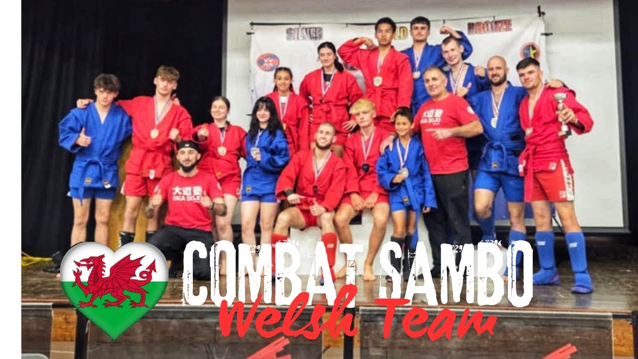 SAMBO Combat Light 2025 Welsh Team from GKA DOJO - YouTube