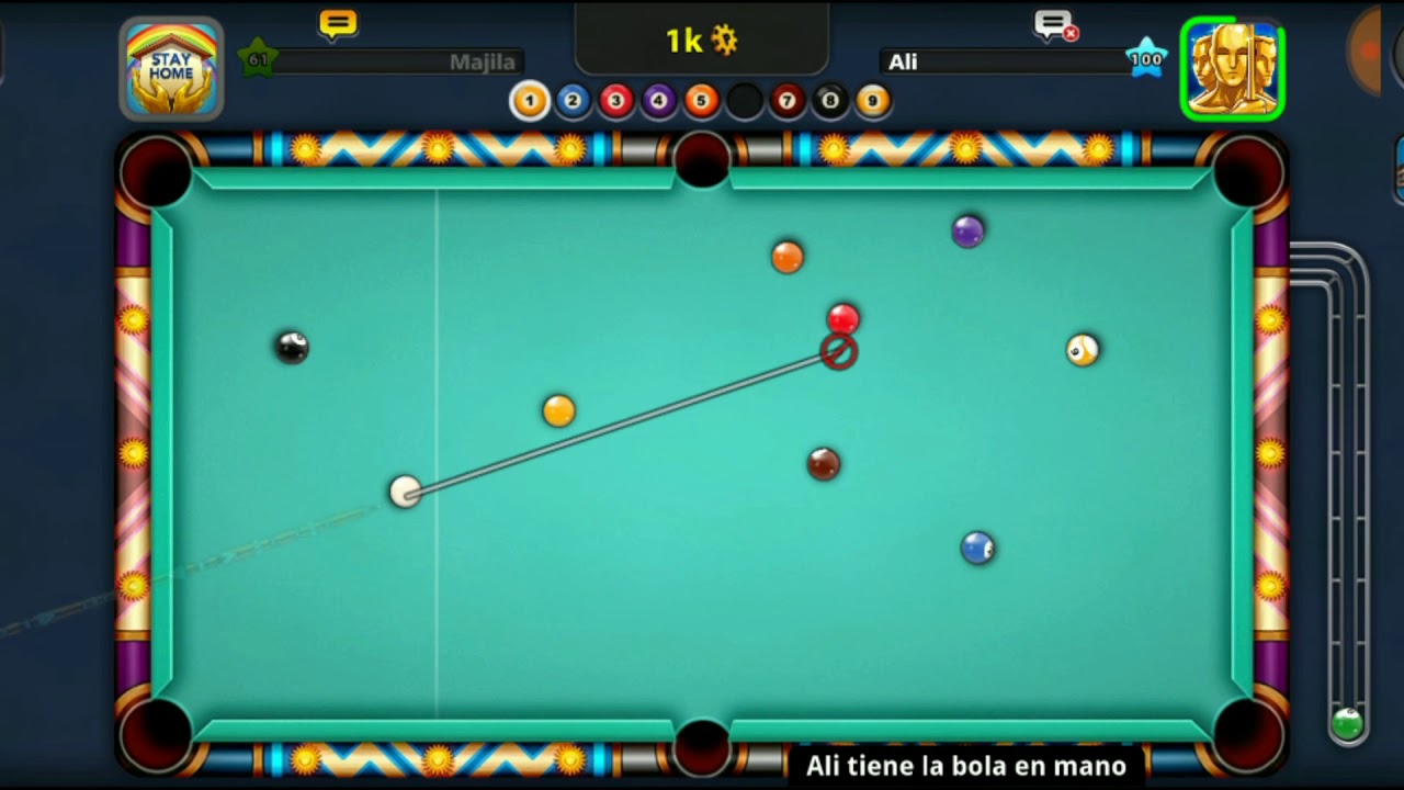 Jugando 8 Ball Pool Gameplay Walkthroug - YouTube