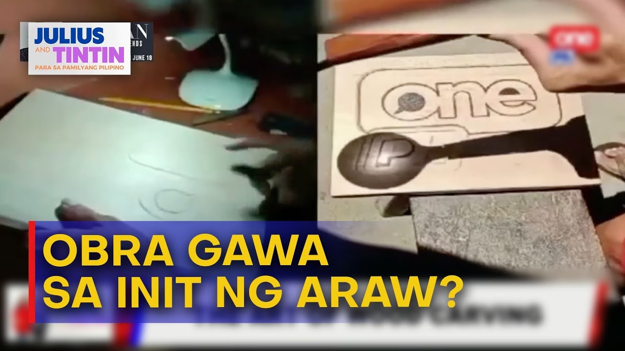 JNT | Wood carving na may drawing mula sa araw? - YouTube