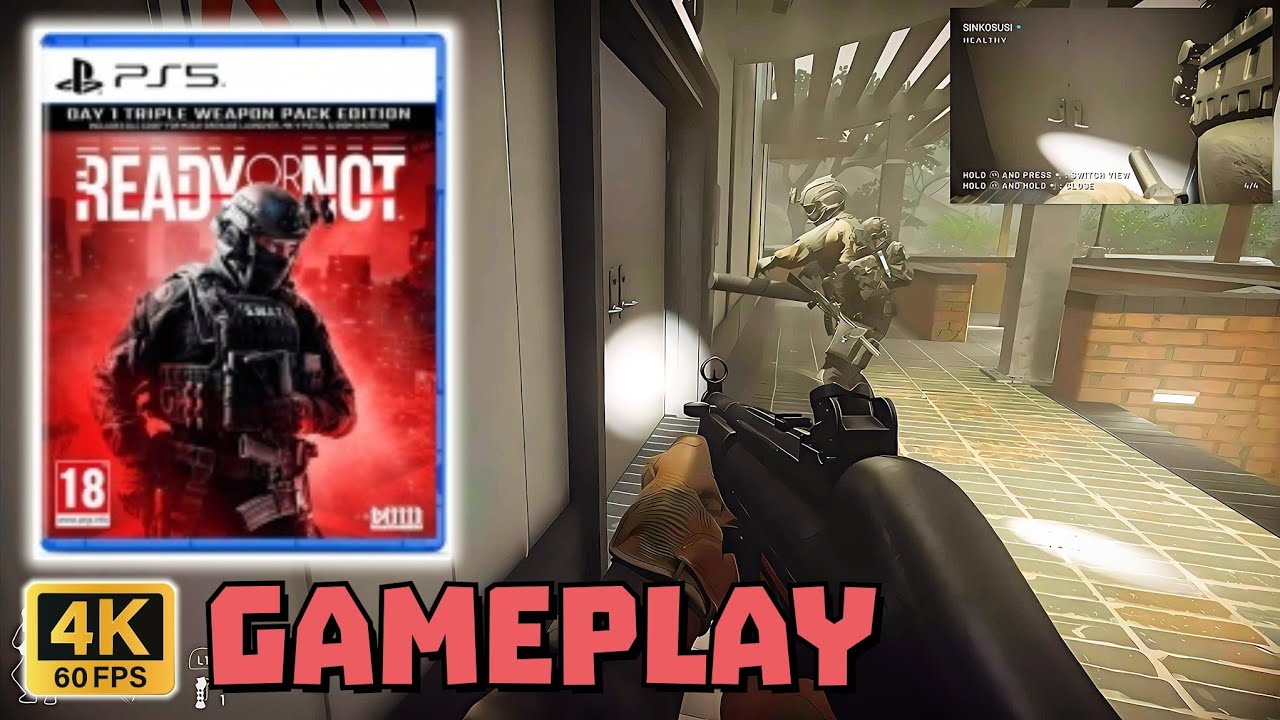 PS5: Ready Or Not: 4K Gameplay - YouTube