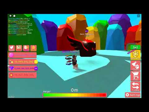 Trading For Dark Radiance In Bubble Gum Simulator! - YouTube