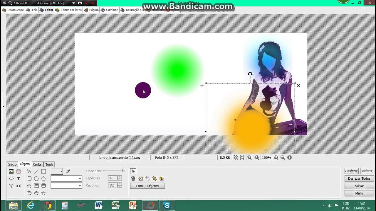 Como modificar um png para colorido - YouTube