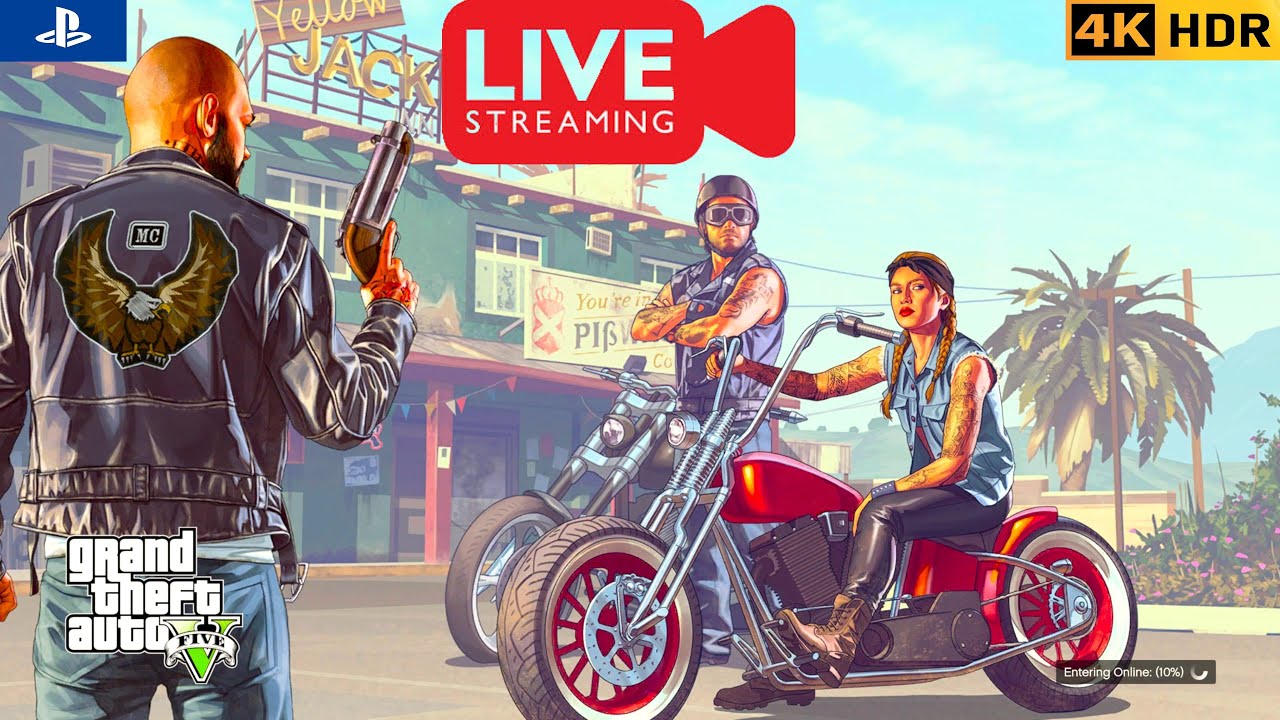 🛑GTA V ONLINE LIVE STREAM PS5 GAMEPLAY | 4K HDR 60 FPS | LIVW STREAM ...