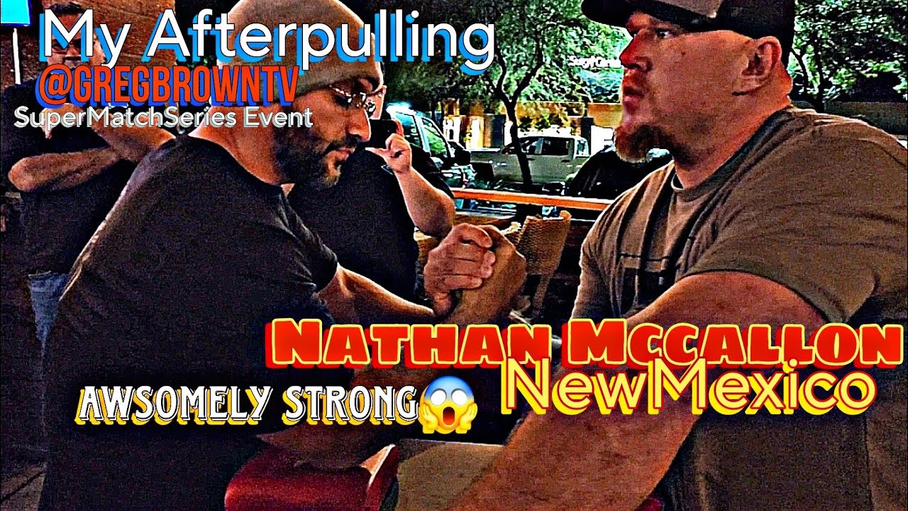 Manolo Sánchez Afterpull @GregbrownTV SuperMatch Series Event Nathan ...