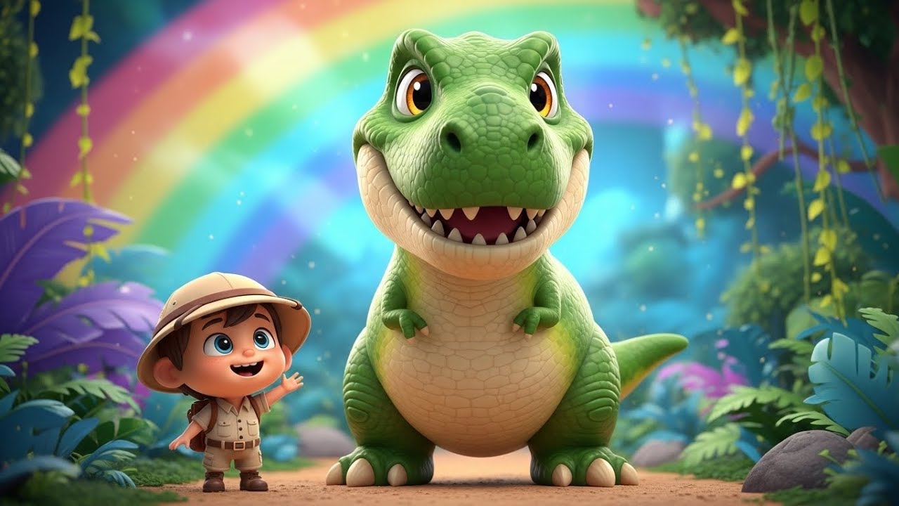 Rex The T. Rex Can’t Clap 🦖🎵 Funny Dino Fun and many more fun songs ...
