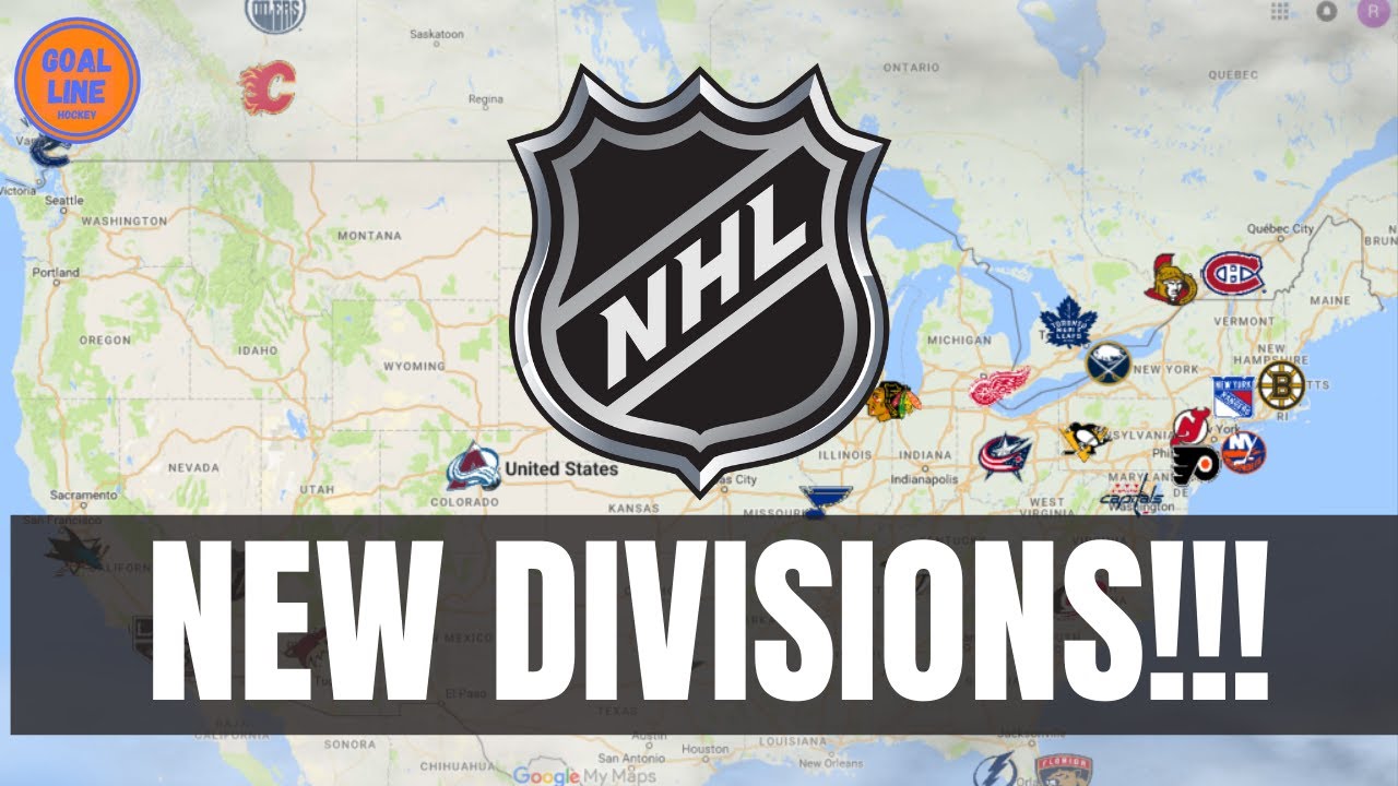 NHL Division Realignment Predictions - YouTube