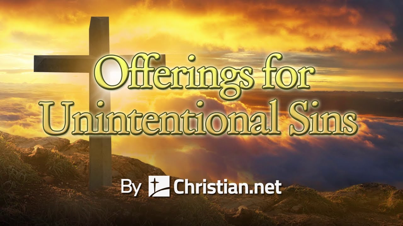 Numbers 15:22 - 31: Offerings for Unintentional Sins | Bible Stories ...