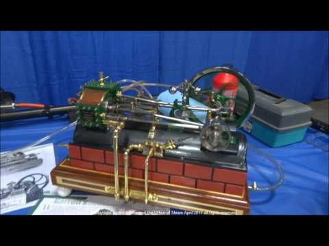 NAMES Show April 2017 Sights and Sounds Working Model Steam, Gas, and Stirling Cycle Engines Part 1