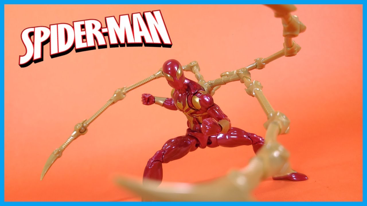 Marvel Legends 60 Amazing Years SPIDER-MAN IRON SPIDER Action Figure ...