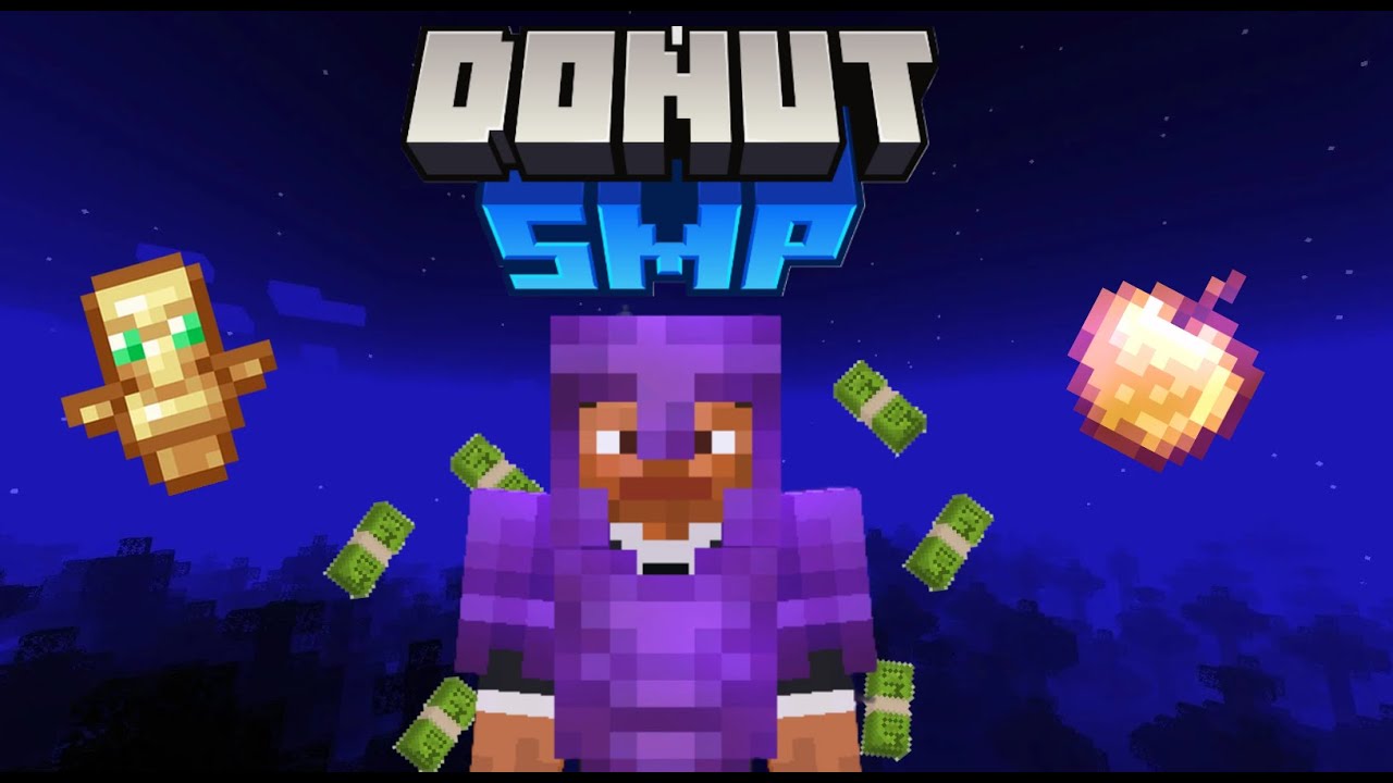 LIVE! PLAYING DONUT SMP! GIVEAWAYS AND PLAYING WITH VIEWERS! ROAD TO ...
