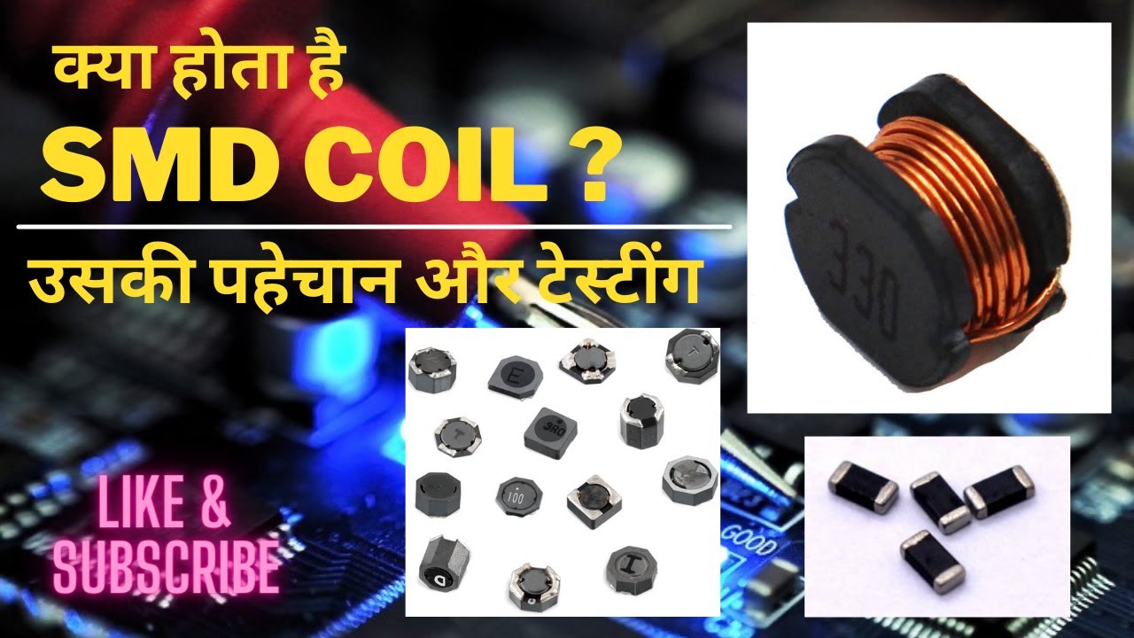 SMD coil identification in mobile pcb and how to check 2021 in HINDI ...
