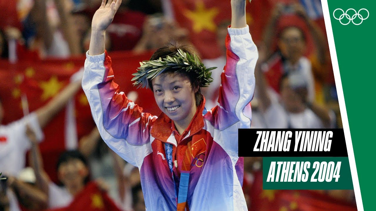 Gold Medal Showdown! Zhang Yining Shines in Women’s Table Tennis Final ...
