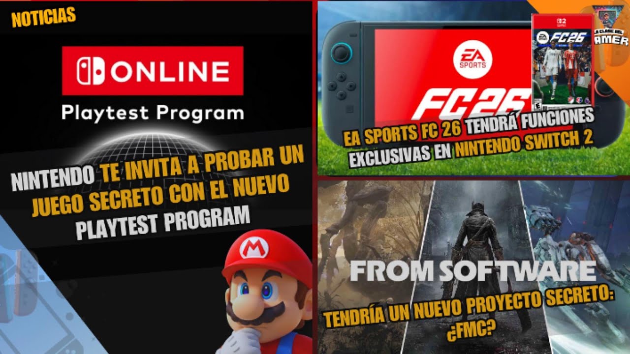 Nintendo te invita a probar un juego secreto con el nuevo Playtest ...