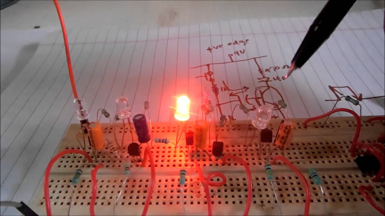 Running led (fading transition) - YouTube
