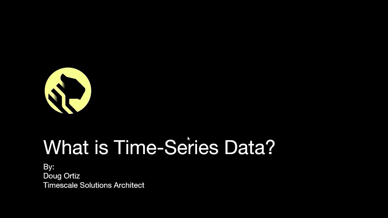 What Is Time-Series Data? - YouTube