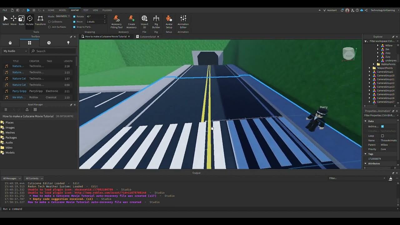 How to make a Cutscene Movie Tutorial Writing our scripts for our cutscene movie Part 1 - YouTube