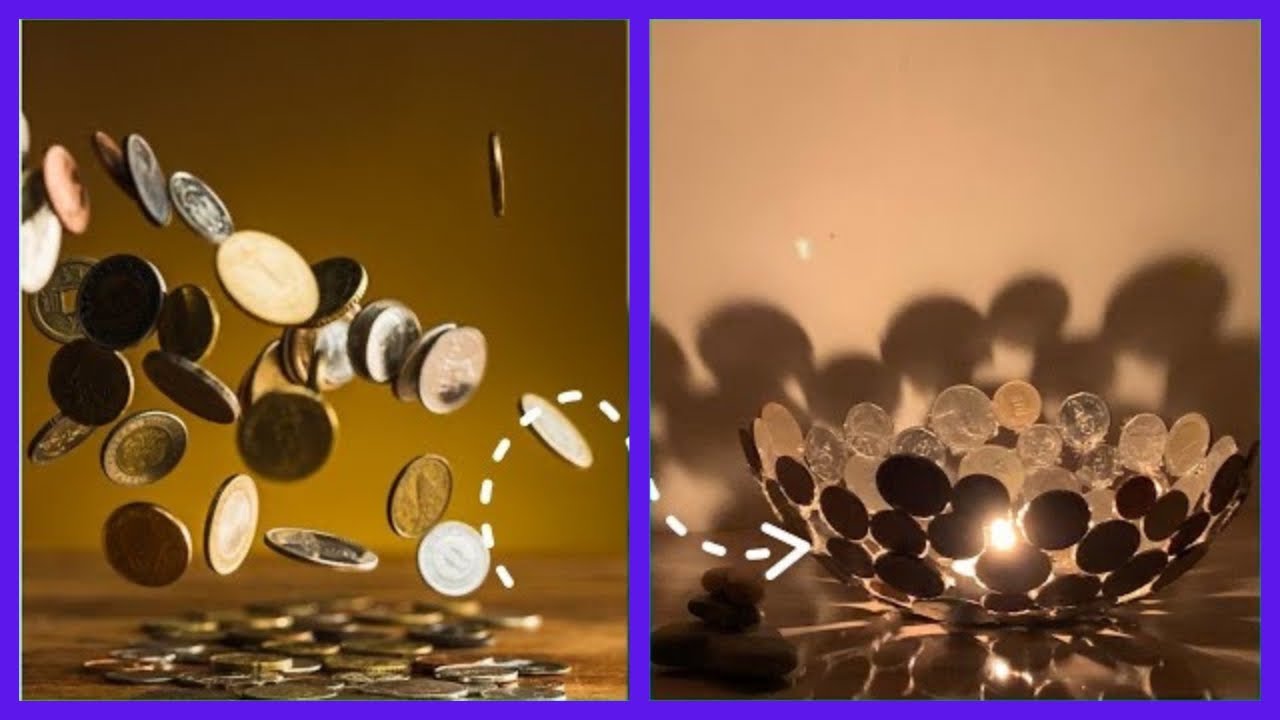 Handcrafting Creative Coin Bowls | A Unique DIY Project |amazing stand ...