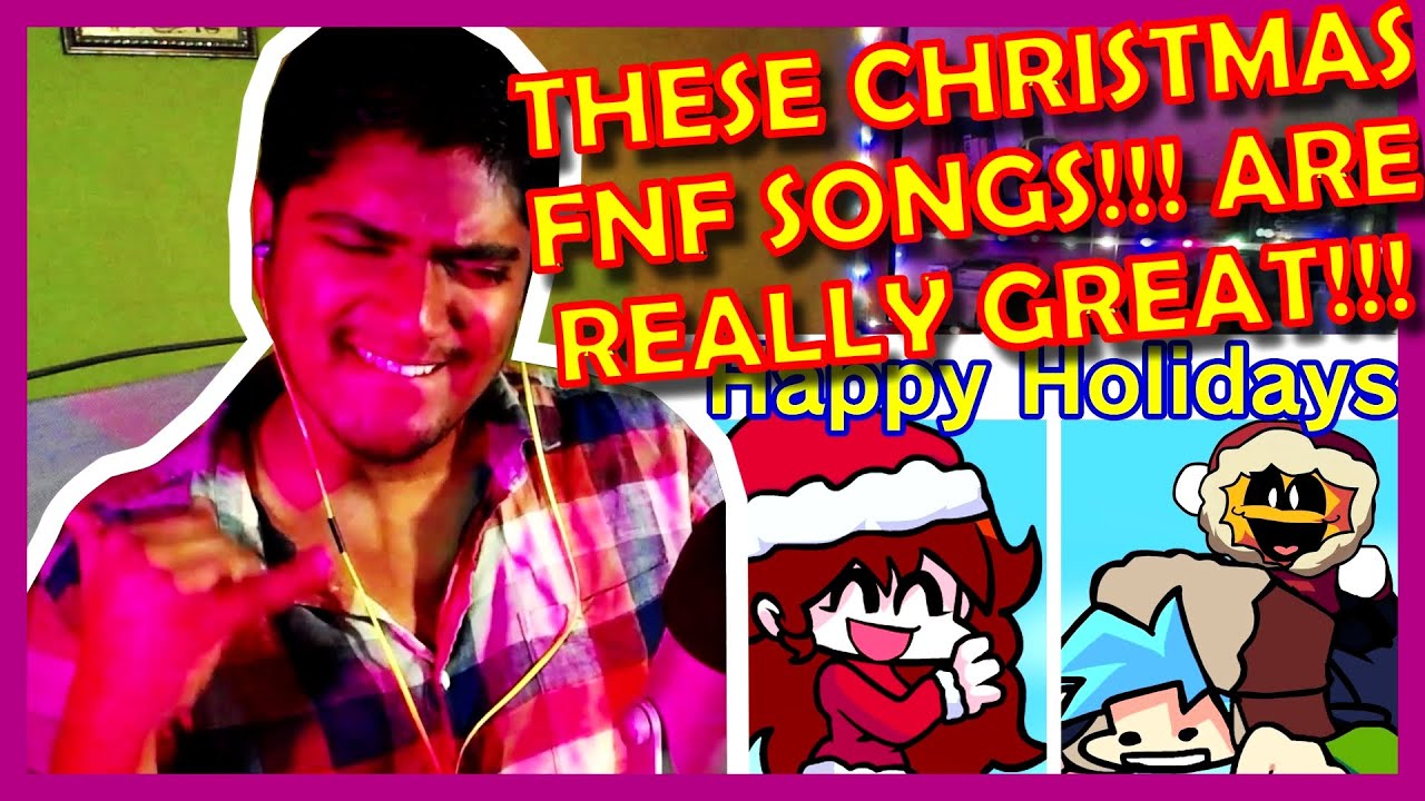 CHRISTMAS FNF SONGS!!! - FRIDAY NIGHT FUNKIN THE HOLIDAY MOD FULL WEEK ...