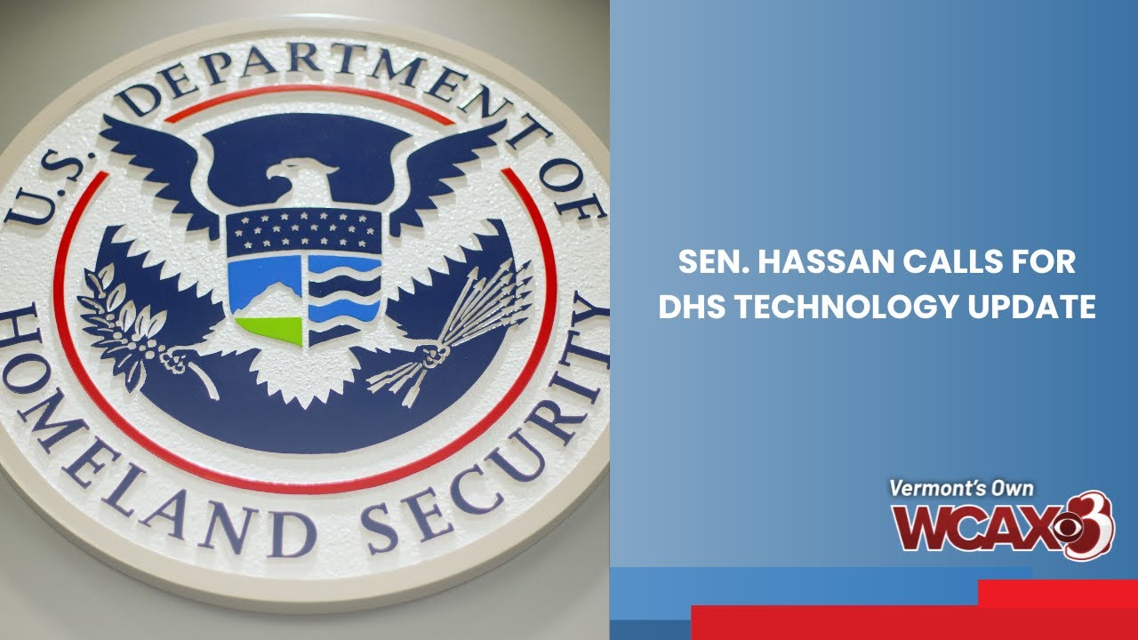 Sen. Hassan calls for DHS technology update - YouTube