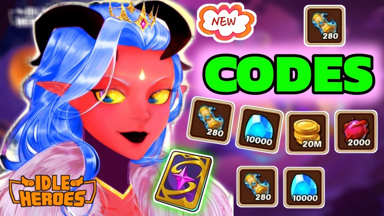 Updated List: Idle Heroes Codes | New Idle Heroes Redeem Codes 2024 ...