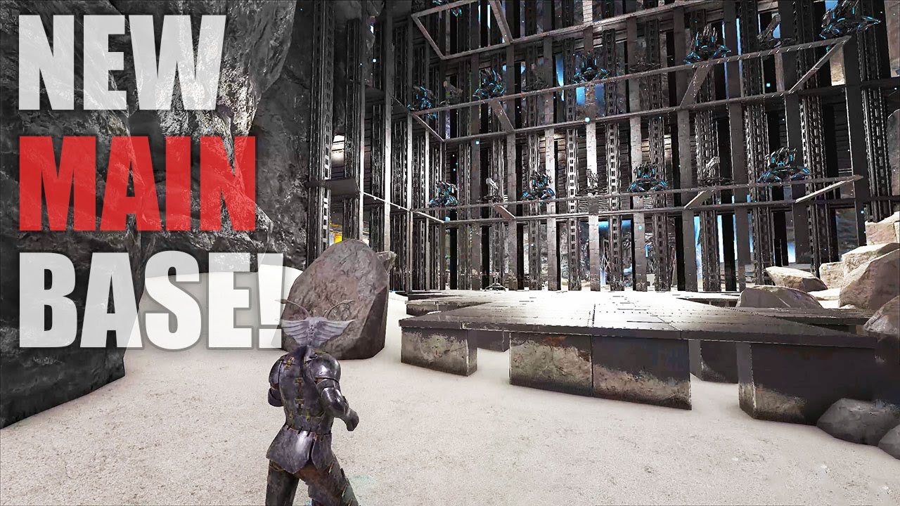 Starting Our New Main Base | Ark Official Small Tribes Pvp Fjordur E10 ...