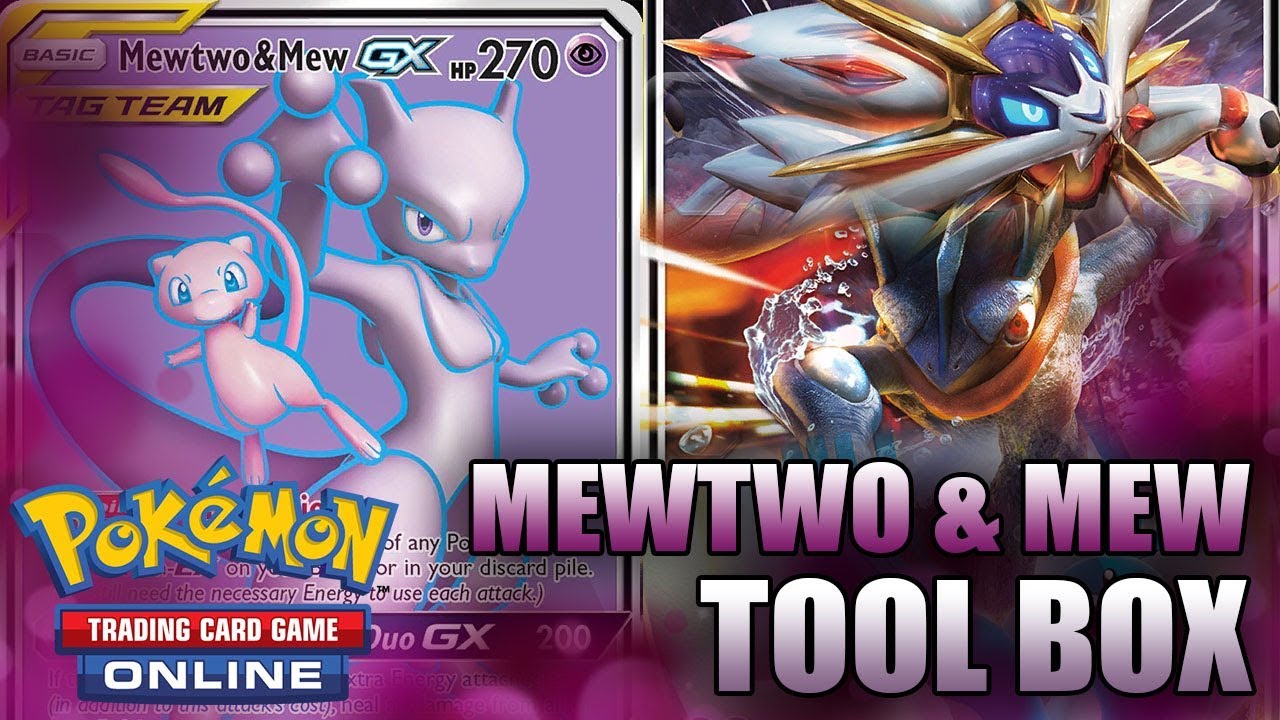 MEWTWO & MEW GX TOOL BOX - TCGO Battle Video (Pokemon TCG) - YouTube