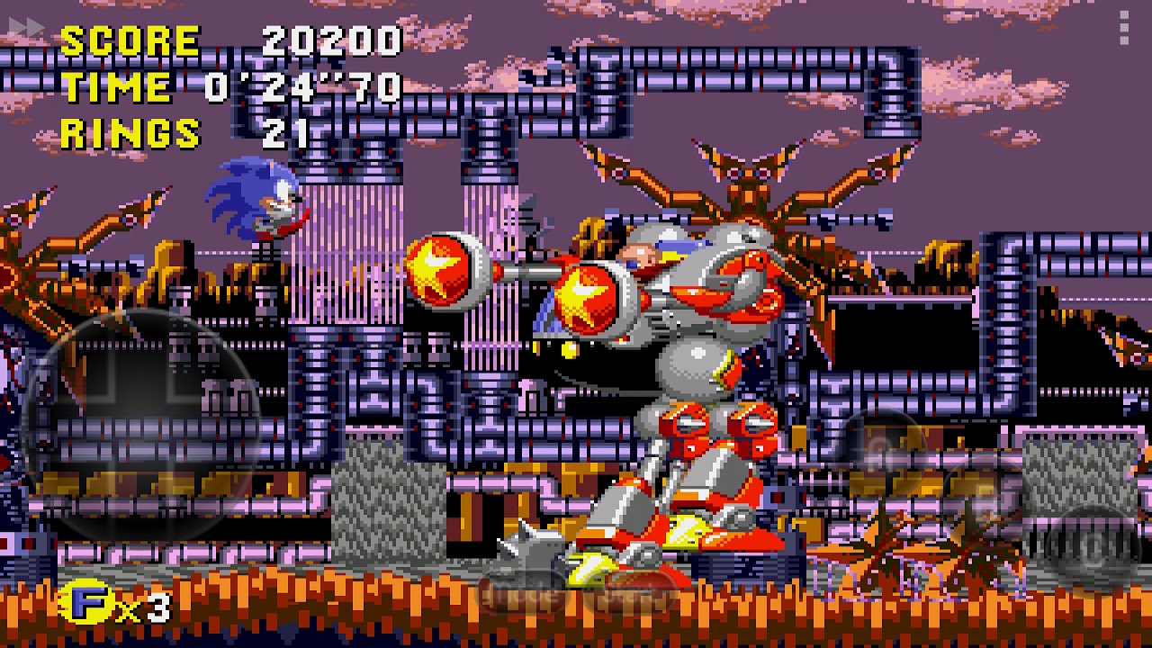 Sonic CD - EGG-HVC-001(Palmtree Panic Boss) - Bad Future - YouTube