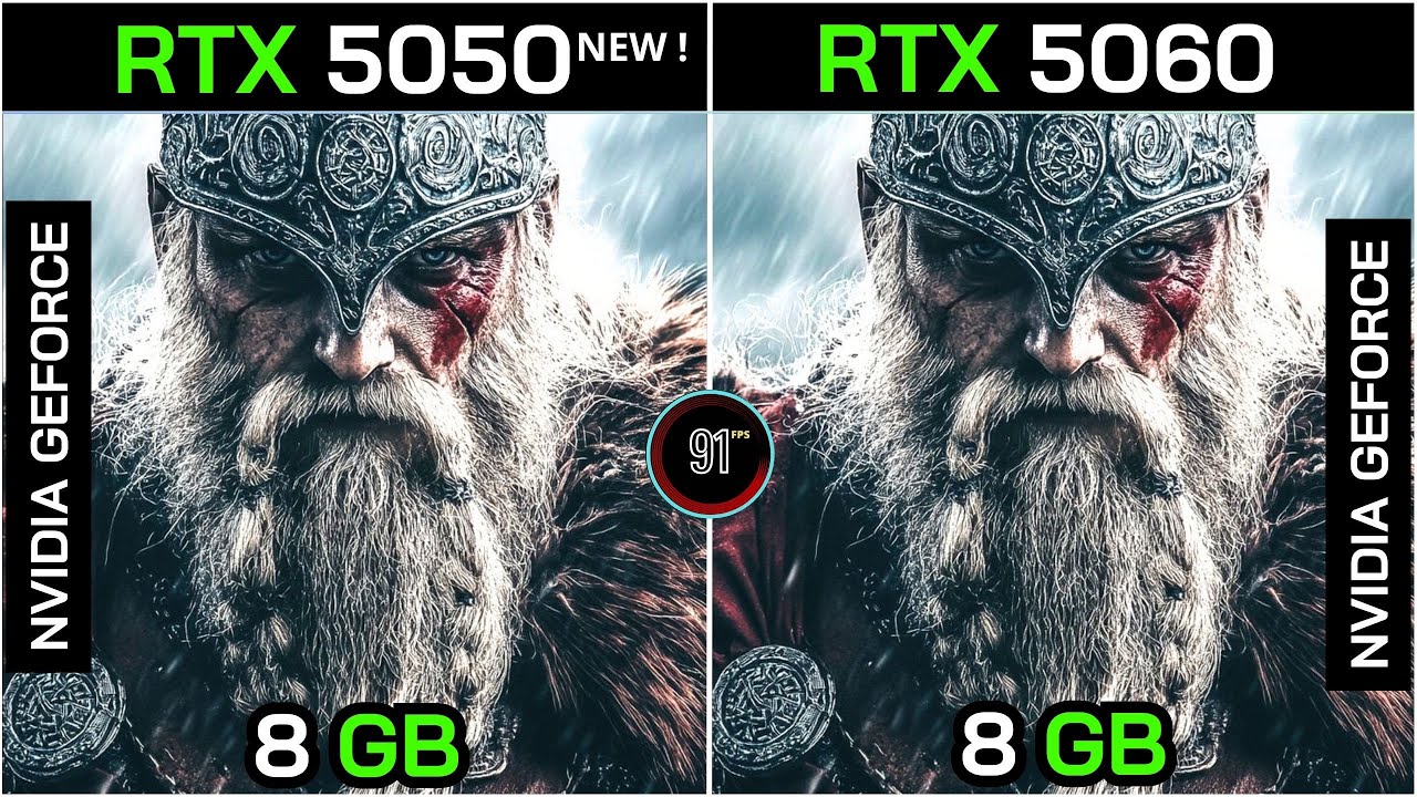 RTX 5050 vs RTX 5060 Gaming Test | Which One Should You Buy in 2025 ...