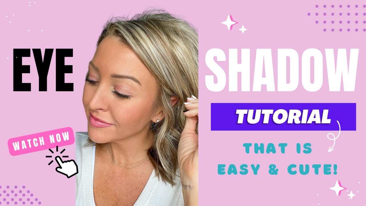 Easy eyeshadow tutorial 🤍 - YouTube