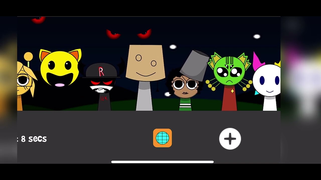 Sprunki bur EVERYONE SINGS!(AII Characters Together)#sprunki # ...