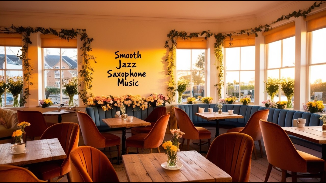 Cool Saxophone Jazz Mellow Cafe Vibes • Instrumental Jazz Music for ...