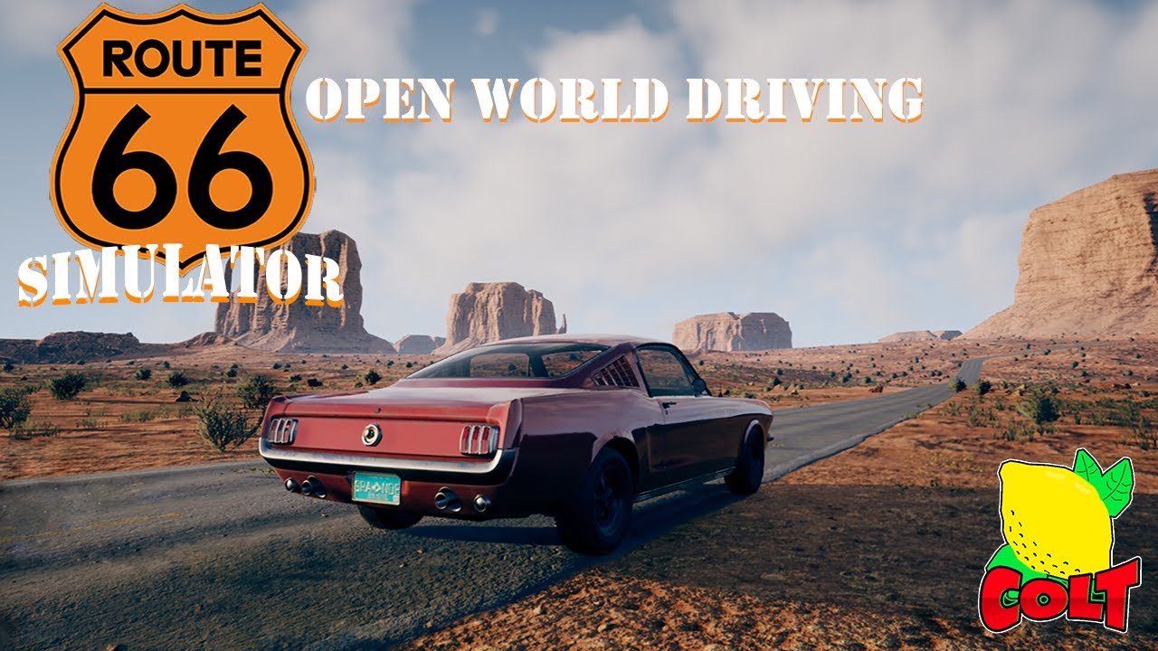 Brand New Long Drive Like Game Coming Soon! Route 66 Simulator Gameplay ...