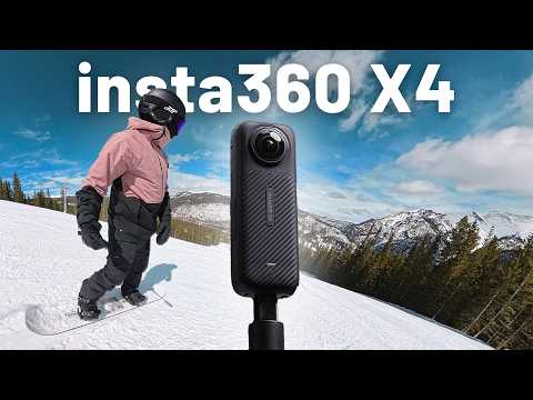 Is the INSTA360 X4 the BEST Camera for ACTION Sports Like Snowboarding?